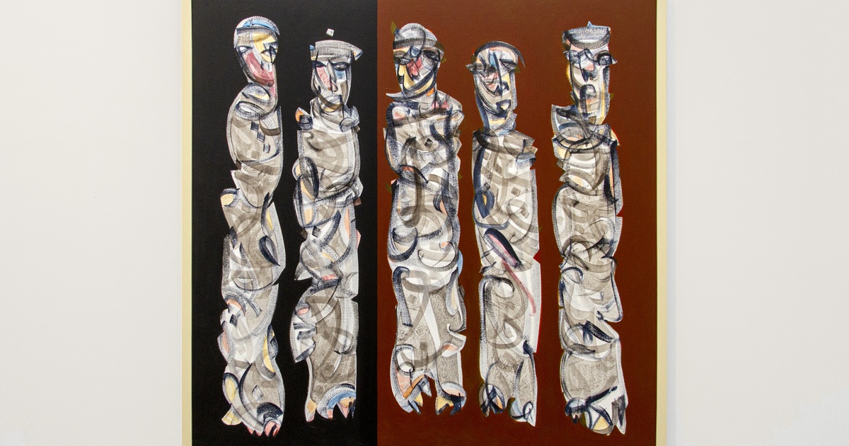 Hamza Bounoua - Exhibitions | Wadi Finan Art Gallery